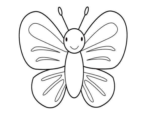 Coloring pages for 2-year-olds featuring adorable fruit and cute animals