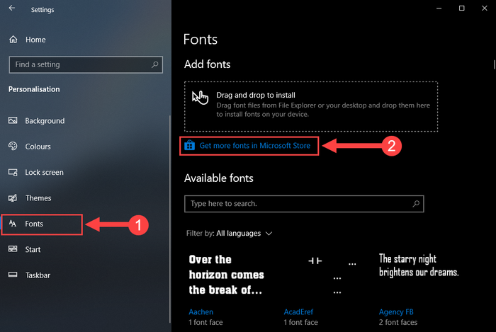 Restoring Default Fonts in Microsoft Office