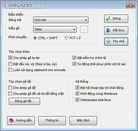 Guide to Installing Unikey on PC Win 11/10/8.1/7/XP, Setting up Unikey ...