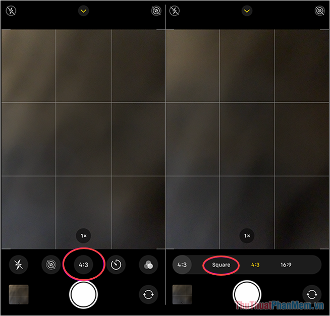 Capturing Square Photos on iPhone and iPad