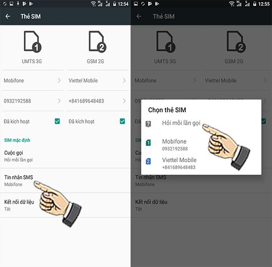 Setting up dual SIM mode on Lenovo Phab 2