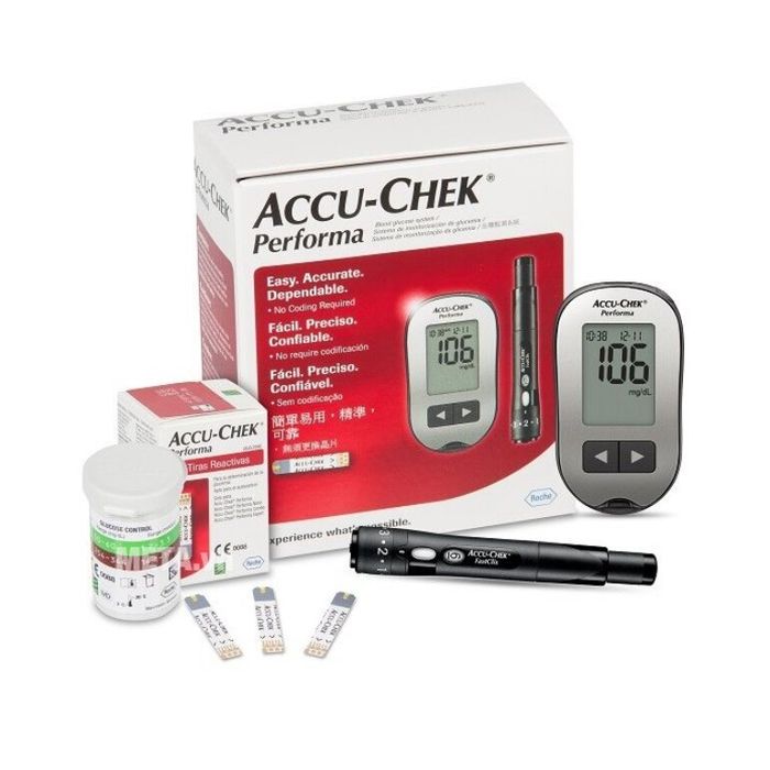 What remarkable features does the Accu-Chek Performa blood glucose ...