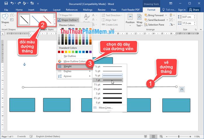 Drawing Diagrams with Word