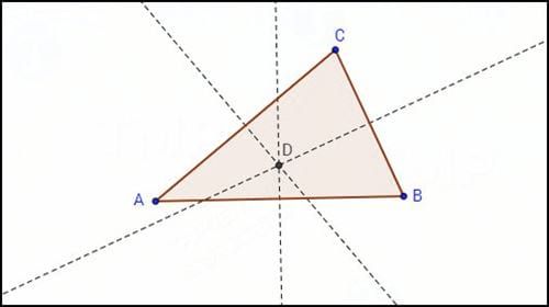 Using GeoGebra to Draw the Circumcircle of a Triangle