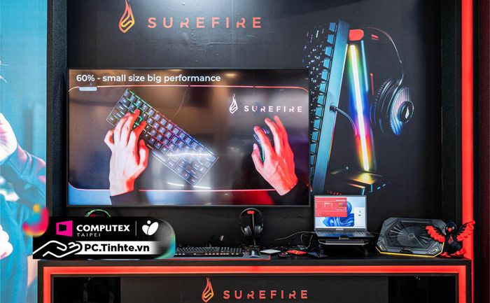 Computex 2023: SureFire - Thương hiệu gaming hàng đầu từ Châu Âu