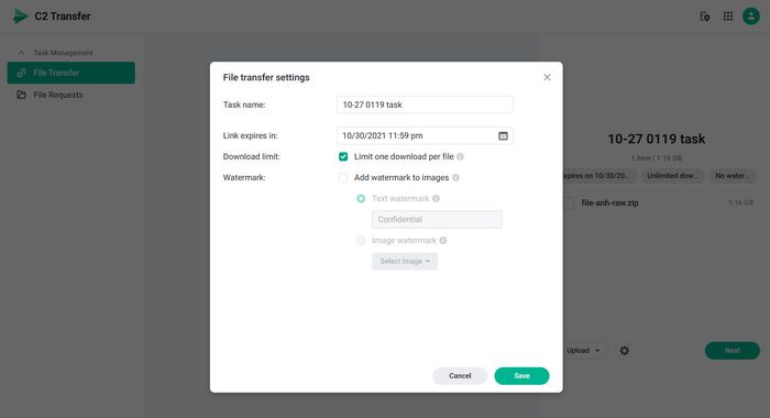 Synology C2 Transfer - giải pháp gửi file lớn với độ bảo mật cao