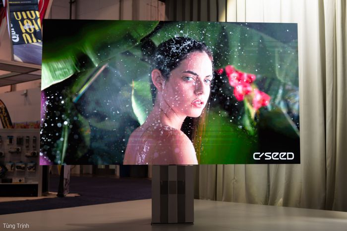 CES24: Trải nghiệm TV gập gọn C Seed, màn hình MicroLED 4K 137 inch ...