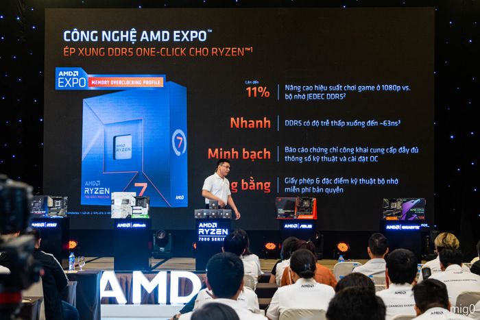 AMD Ryzen 7000 Series được ra mắt tại Việt Nam với công nghệ tiên tiến ...