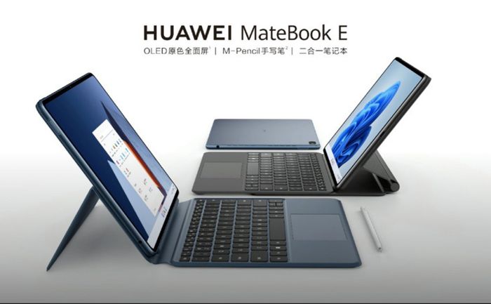 Huawei giới thiệu MateBook E: đối thủ mới của Surface Pro, tùy chọn cao cấp nhất với Core i7 thế ...