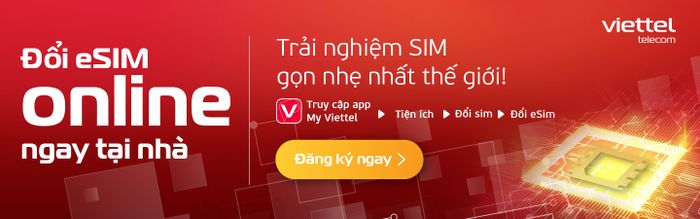 Mời bạn đến tham gia buổi trình diễn trực tiếp về eSIM và MultiSIM của Viettel, có cơ hội nhận ...