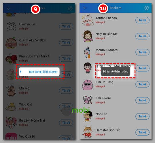 Guide to Adding Zalo Stickers, Download Zalo Stickers, Add Stickers Zalo