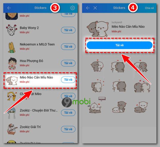 Guide to Adding Zalo Stickers, Download Zalo Stickers, Add Stickers Zalo