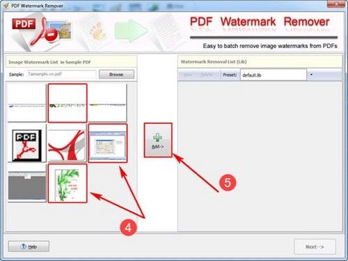Removing Images and Copyright Logos from PDF with PDF Watermark Remover