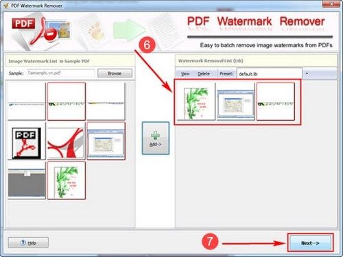 Removing Images and Copyright Logos from PDF with PDF Watermark Remover