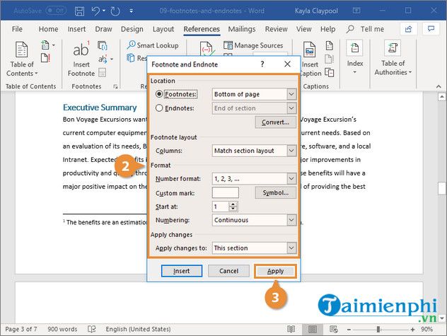 How to Create Footnotes in Word 365: Adding Endnotes