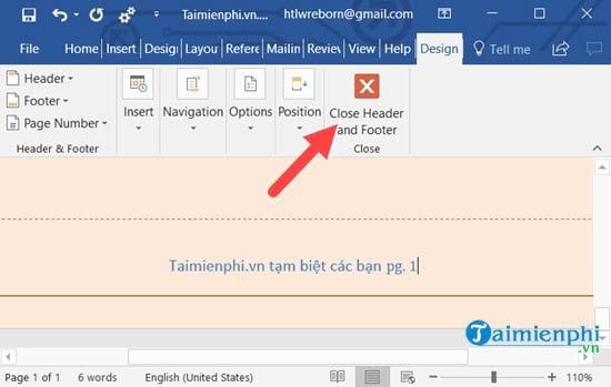 How to Create Header and Insert Footer in Word 2019, 2016, 2013, 2010