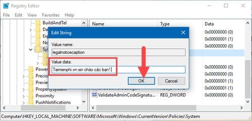 Customize Windows 10 Lock Screen Messages