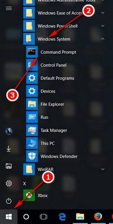 How to Access Command Prompt on Windows 10