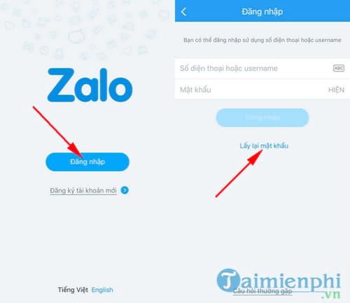 How to recover your Zalo password, find your Zalo pass when forgotten