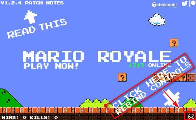 How to play Super Mario Bros, Mario Royale on the web browser