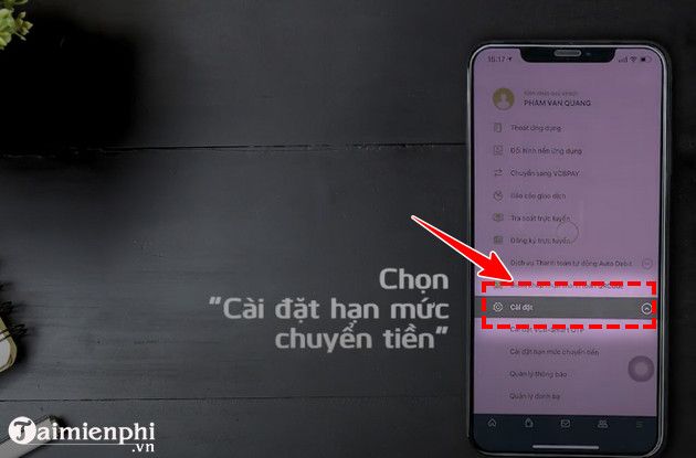 Guide to Setting Transfer Limits on Vietcombank App: VCB Digibank