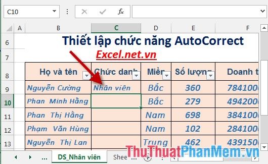 Setting Up AutoCorrect Functionality in Excel