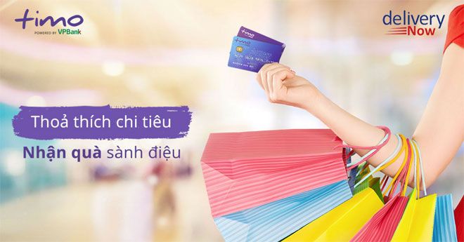 Ưu đãi đặc biệt: Nhận ngay 5 mã giảm giá 50K từ DeliveryNow cho các thành viên sử dụng thẻ Timo ...