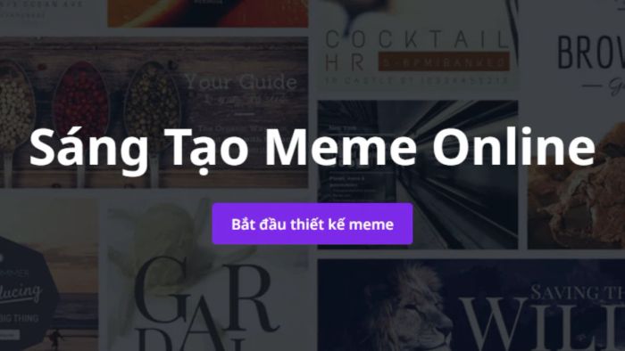 Tạo meme trực tuyến miễn phí trên điện thoại và máy tính