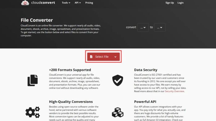 Hướng dẫn sử dụng CloudConvert để đổi định dạng file một cách dễ dàng