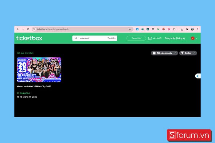 Waterbomb Ho Chi Minh City 2025 là gì? Hướng dẫn cách mua vé dễ dàng?