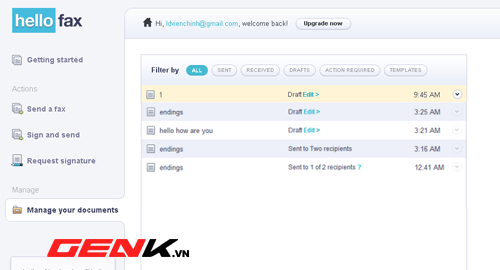 Hellofax - Kết thúc của máy Fax truyền thống