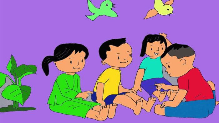 50+ Beautiful Illustrations of Traditional Folk Games