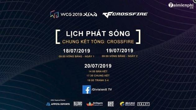 Official Schedule for WCG 2019 Grand Finals