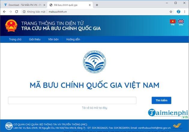 Guide to look up postal codes, zip codes of provinces and cities