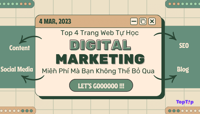 [TopTip] Top 4 Trang Web Tự Học Digital Marketing Miễn Phí Bạn Không Thể Bỏ Qua - MyBook